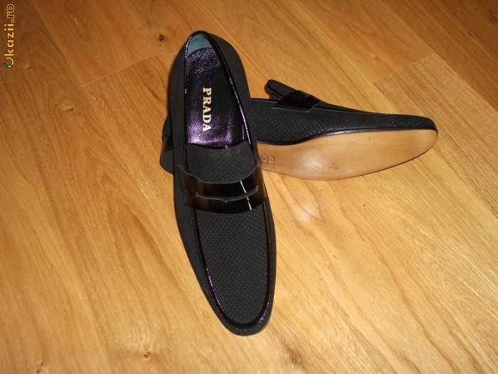 PANTOFI PRADA BARBATI - DE LUX | arhiva Okazii.ro