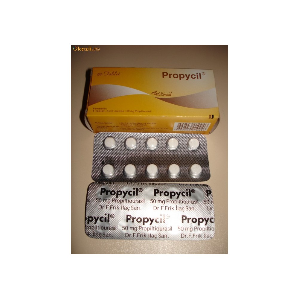Propycil - 50 mg Propylthiouracil - 7 cutii a cate 50 tablete | arhiva ...