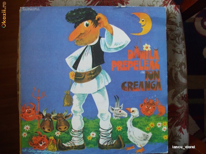 DANILA PREPELEAC , POVESTI, DISC VINIL (viorel) | arhiva Okazii.ro