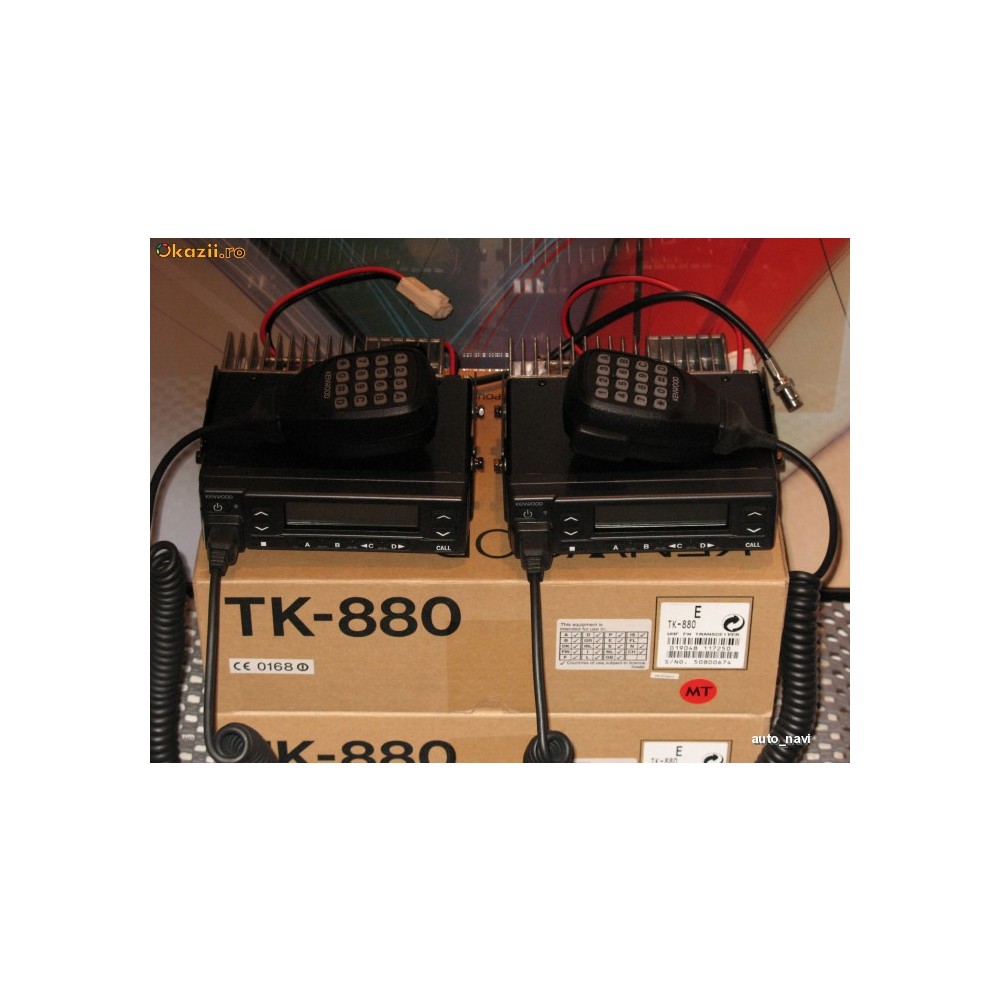 Statie, statii radio Kenwood TK-880 UHF, 25 W ( motorola ) | arhiva ...