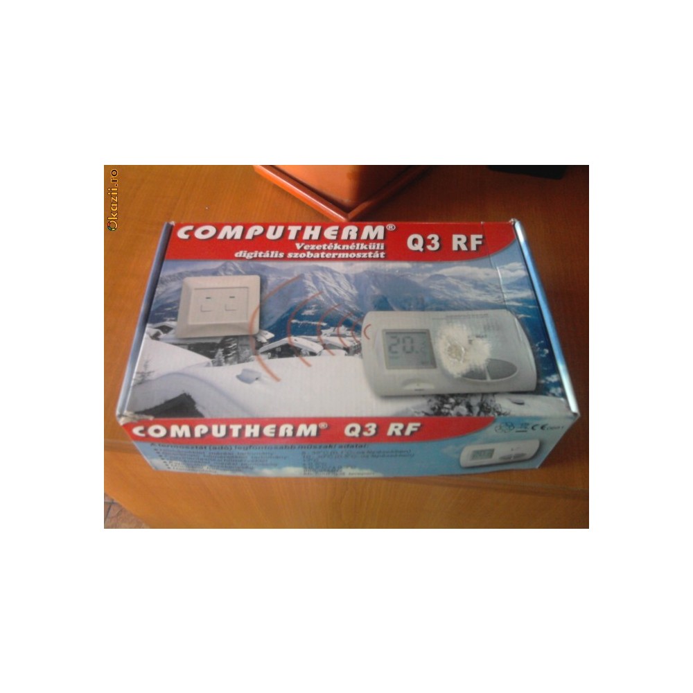 Termostat Wireless Pentru Centrala Computherm Q3 Rf Arhiva Okazii Ro