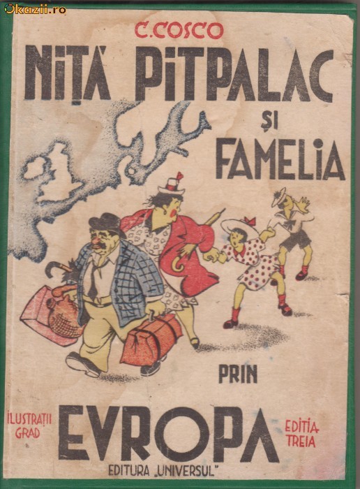 Cosco / Nita Pitpalac si famelia prin Europa (1946,ilustrata) | arhiva ...