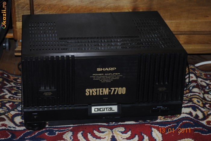 Sharp System 7700 2x120W rms Power Amp | arhiva Okazii.ro