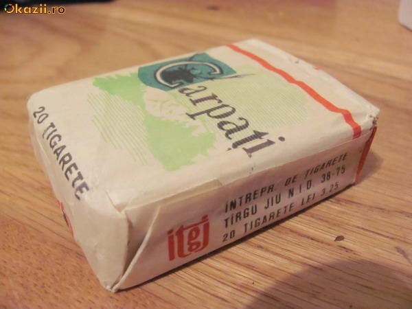 Pachet tigari Carpati | arhiva Okazii.ro