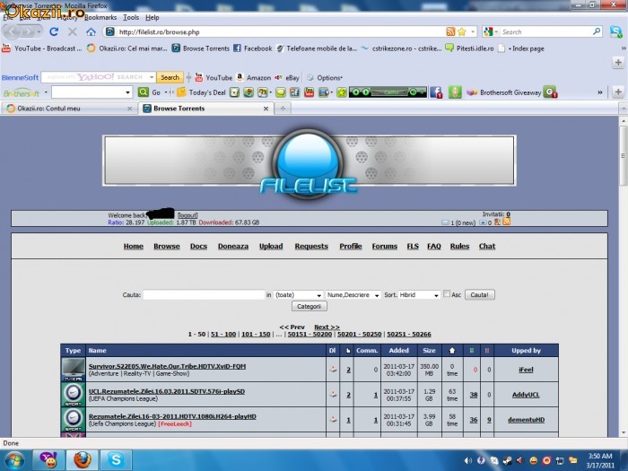 Cont filelist Ratio: 28.197 Uploaded: 1.87 TB Rank Power User | arhiva ...