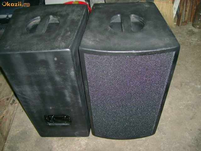 Vand 2 cutii boxe incinte acustice full accesorizate | arhiva Okazii.ro