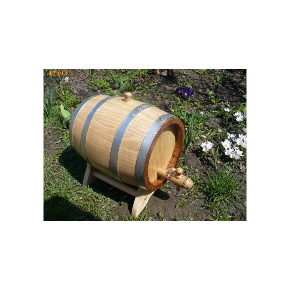 butoi tuica, butoias 5 litri, butoaie lemn, butoi palinca, butoi ...