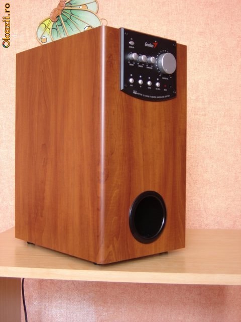 subwoofer genius 5000 boxe genius sistem genius 5.1 | arhiva Okazii.ro