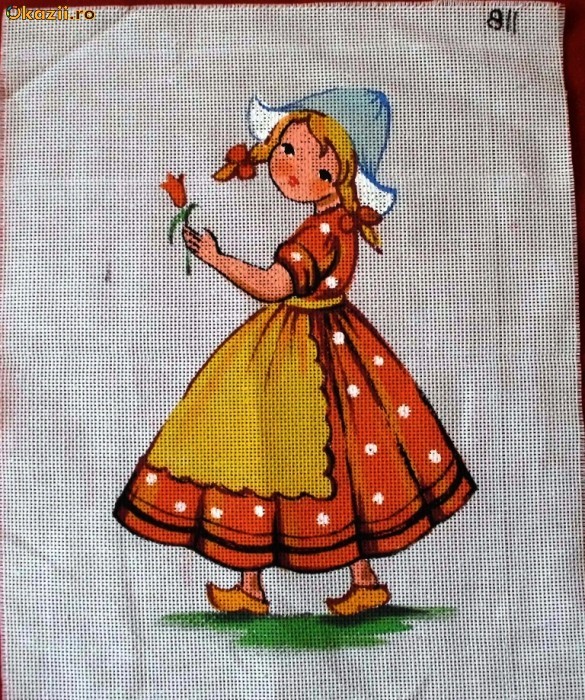 PANZA PICTATA PENTRU GOBLEN | arhiva Okazii.ro