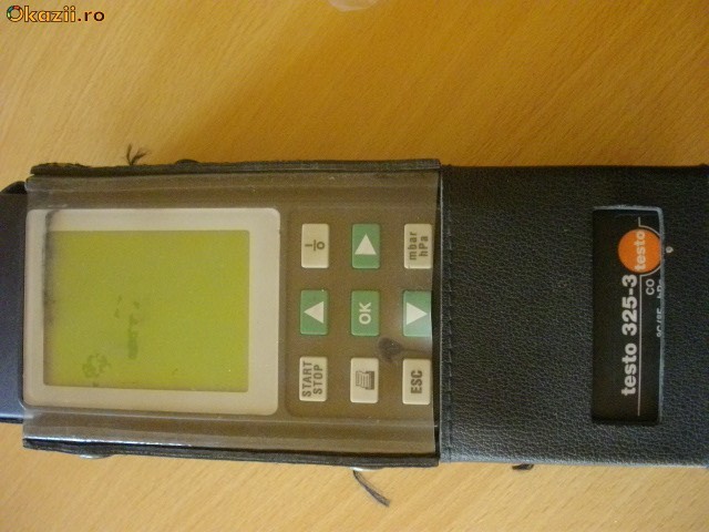 APARAT DE MASURAT MONOXIDUL DE CARBON CO-C-hPa-testo 325-3 | arhiva ...