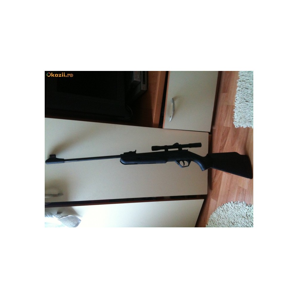 pusca cu aer comprimat 4,5mm cu luneta | arhiva Okazii.ro
