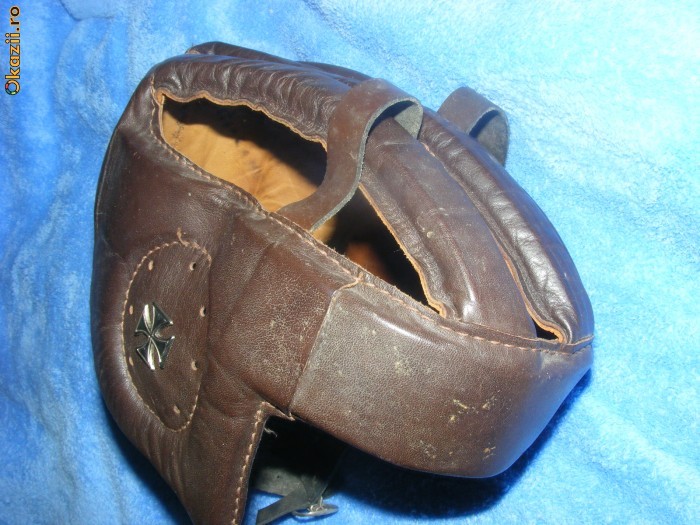 CASCA AVIATOR (MITRALIOR)NEMTEASCA ,MILITARA,PIELE,DE COLECTIE | arhiva ...
