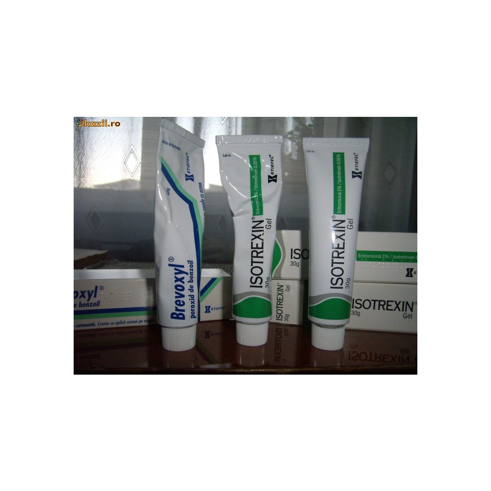 isotrexin gel, brevoxyl - creme pentru acnee | arhiva Okazii.ro