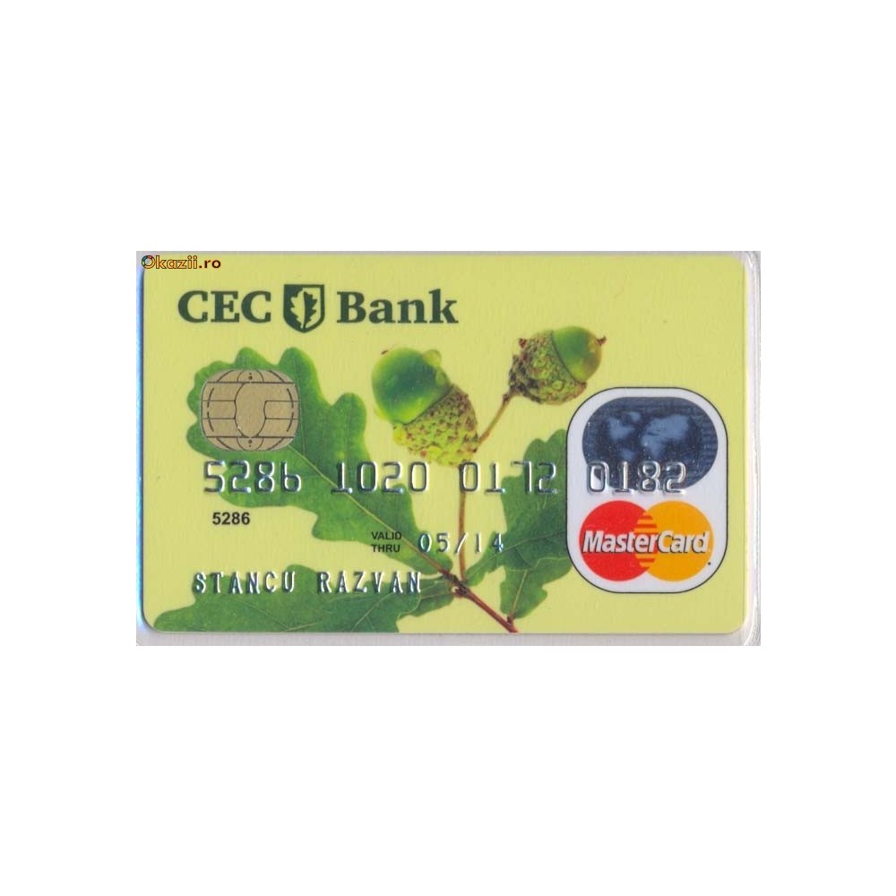 Card bancar CEC BANK 5 | Okazii.ro