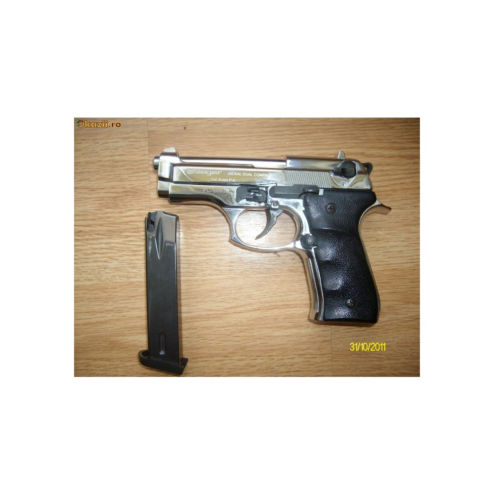 VAND PISTOL ARMA AUTOAPARARE CU GAZ SIEGER 9 mm- MADE IN GERMANY ...