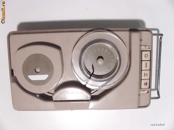 mini magnetofon grundig portabil de colectie anii 50 reportofon ...