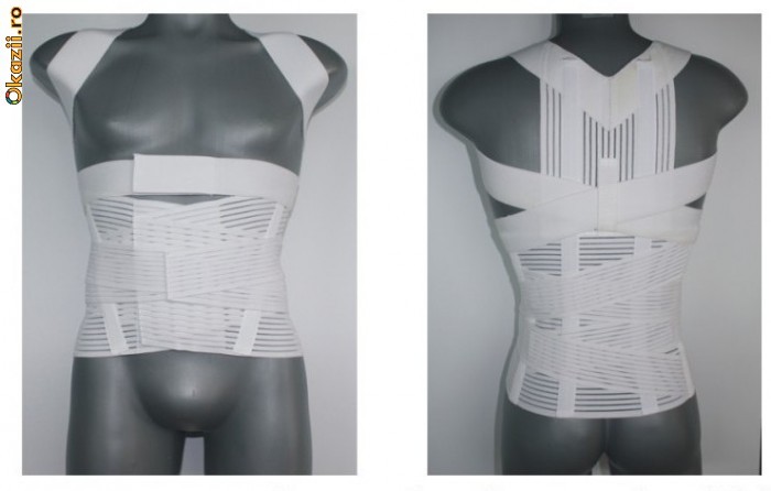 Corset Hessing dublu. Orteza toraco-lombo-sacrala dubla - cod 15 ...