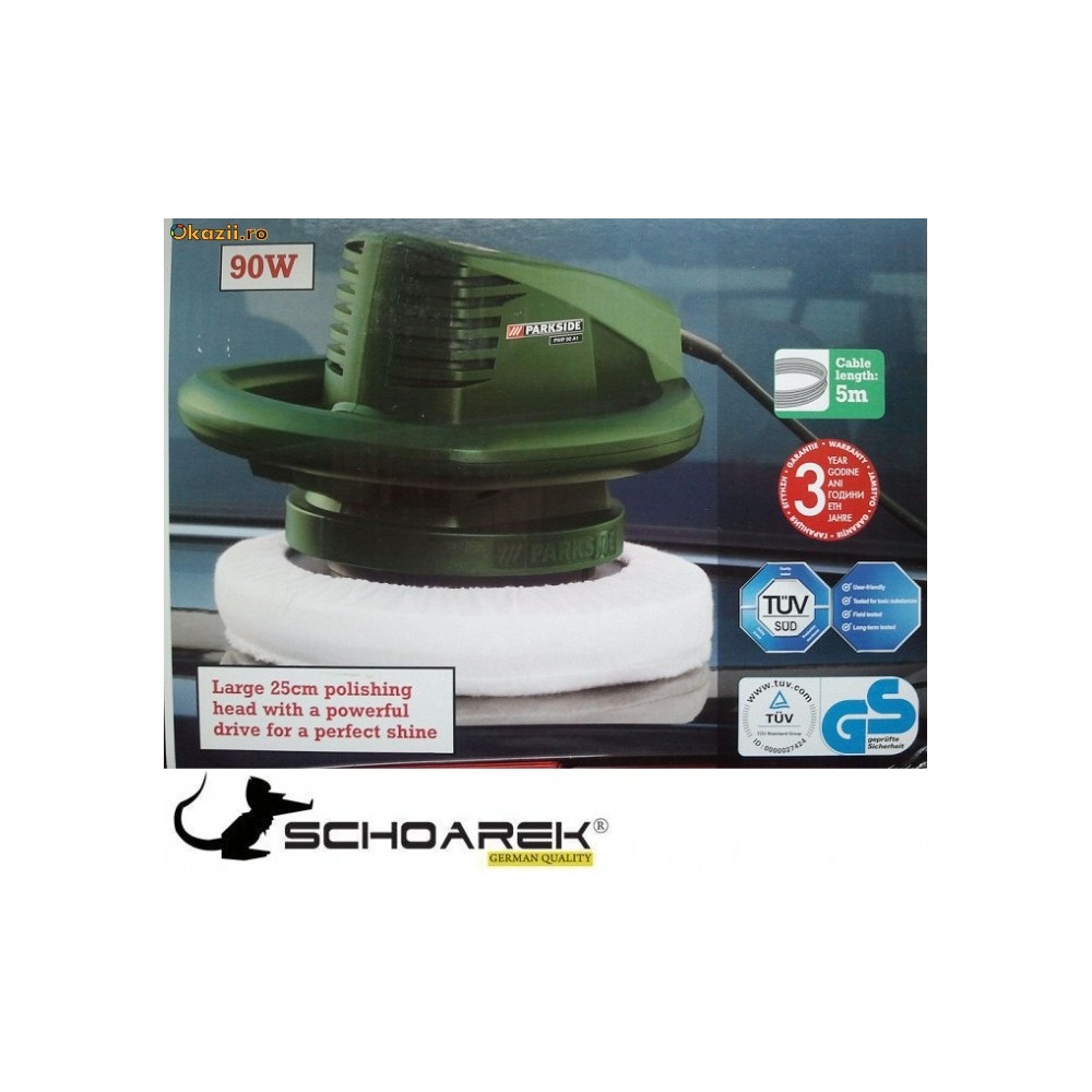 Masina de lustruit NOUA Parkside PWP 90 A1 - Germania [ masina polish ...