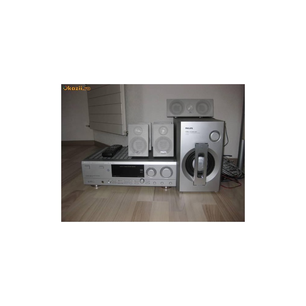 Receiver Philips FR 984 si boxe 5.1 Philips SW 968 - Subwoofer Activ (schimb cu jante vw ...