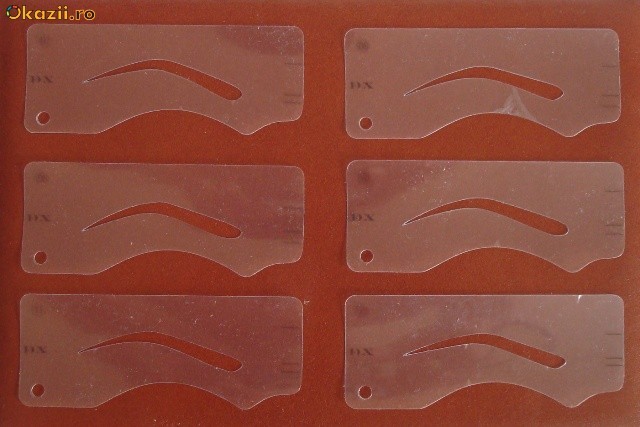 sabloane sprancene, forme sprancene, machiaj, tatuaj sprancene | arhiva ...