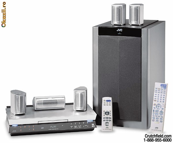 JVC 5.1 HOME CINEMA 200W MODEL:TH A10 | arhiva Okazii.ro