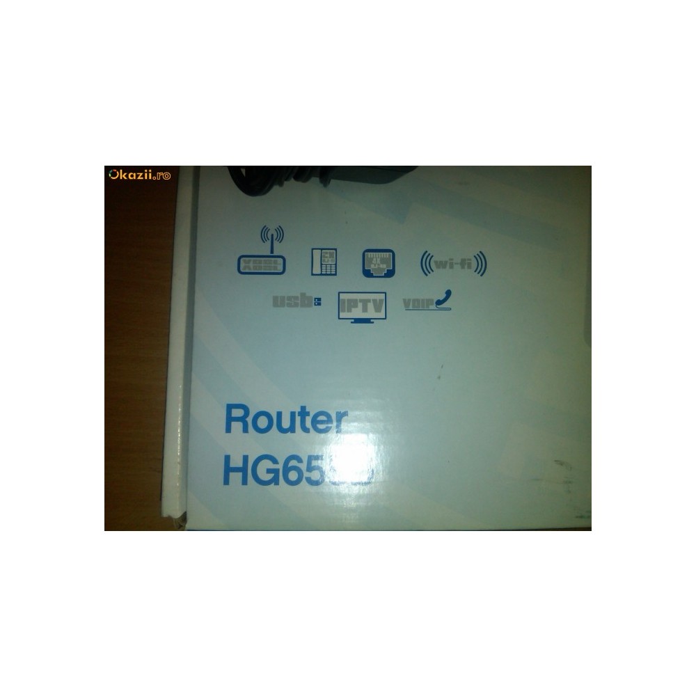 Router HUAWEI HG655B pentru Romtelecom | arhiva Okazii.ro