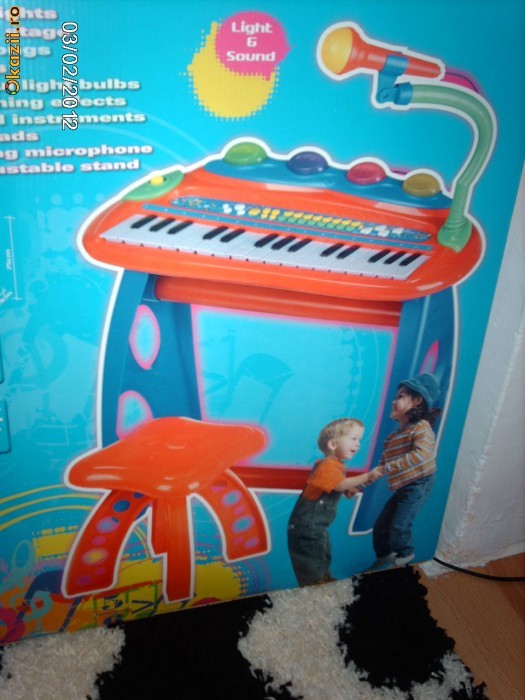 orga muzicala cu tamburel nou nouta | arhiva Okazii.ro