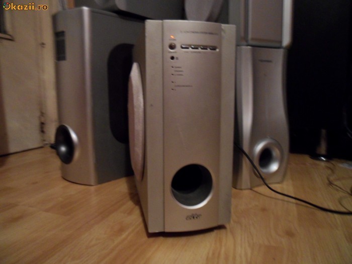 subwoofer activ din sistem 5.1 ELTA 8886 CLS 100 W | arhiva Okazii.ro