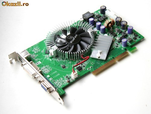 Placa video performanta Leadtek WinFast A7600 GT TDH GeForce 7600GT AGP ...