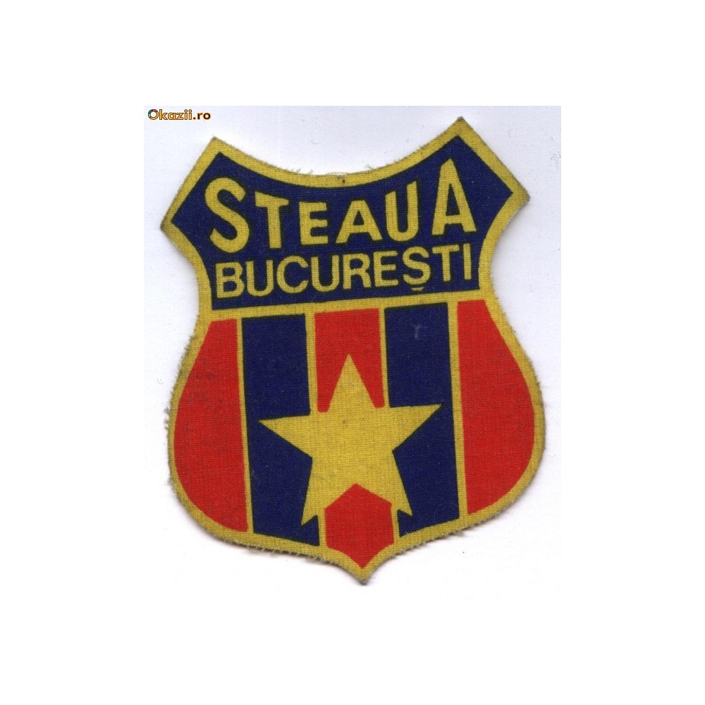 EMBLEMA STEAUA BUCURESTI ANII "80 | arhiva Okazii.ro