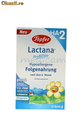 Topfer HA 2 Lapte Praf, Lapte, 600g | arhiva Okazii.ro