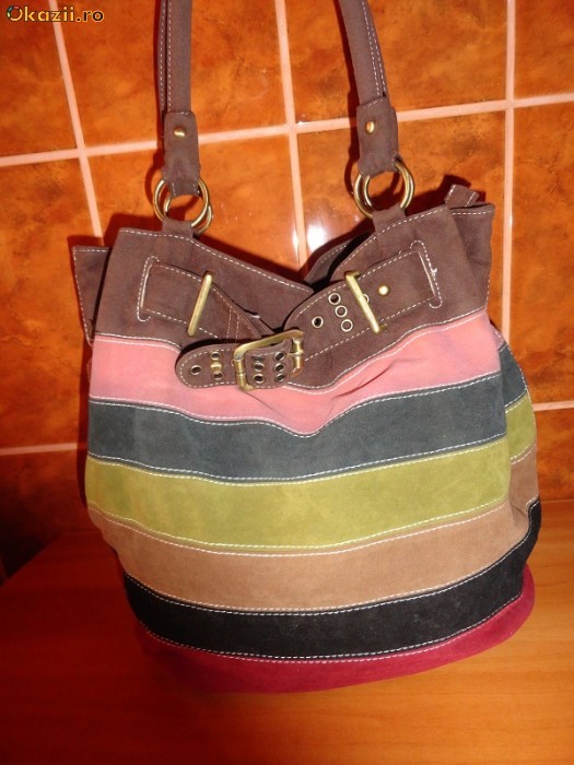 GEANTA NEW YORKER COLORATA SI FRUMOASA !!! | arhiva Okazii.ro