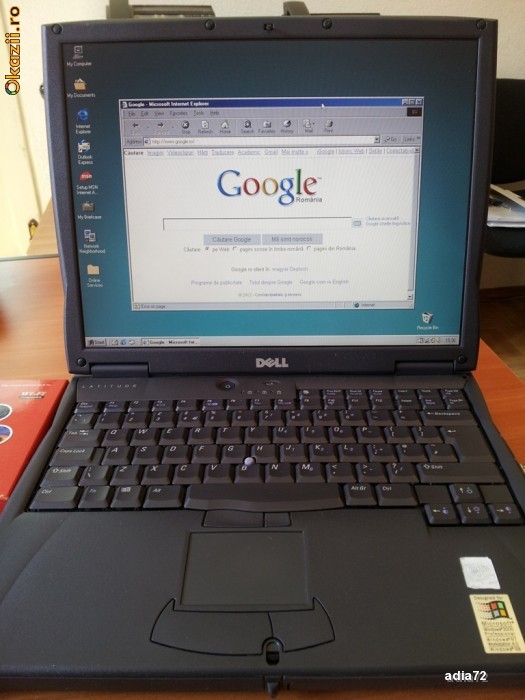 laptop Dell Latitude C600, Pentium III 750MHz, 384 MB RAM, HDD 40GB ...