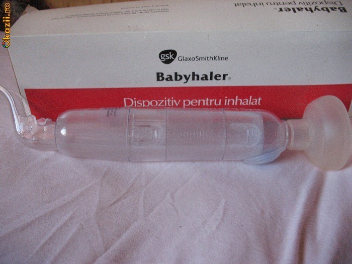babyhaler, inhalator ventolin flixotide | arhiva Okazii.ro