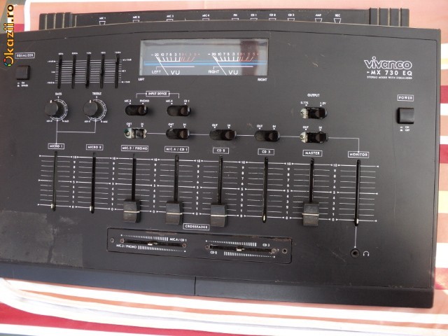 mixer Vivanco MX 730 EQ cu un canal defect | arhiva Okazii.ro