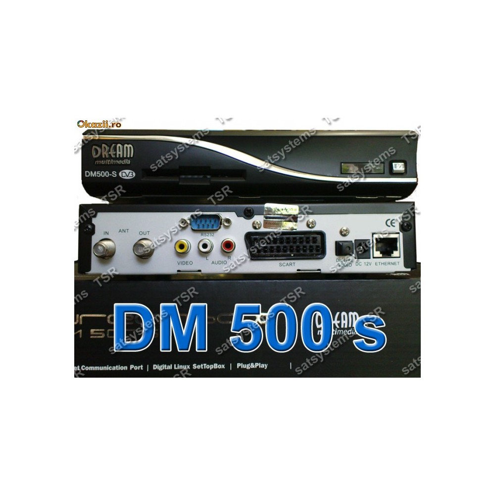 Receiver Dreambox DM500s Black [pentru satelit] | arhiva Okazii.ro