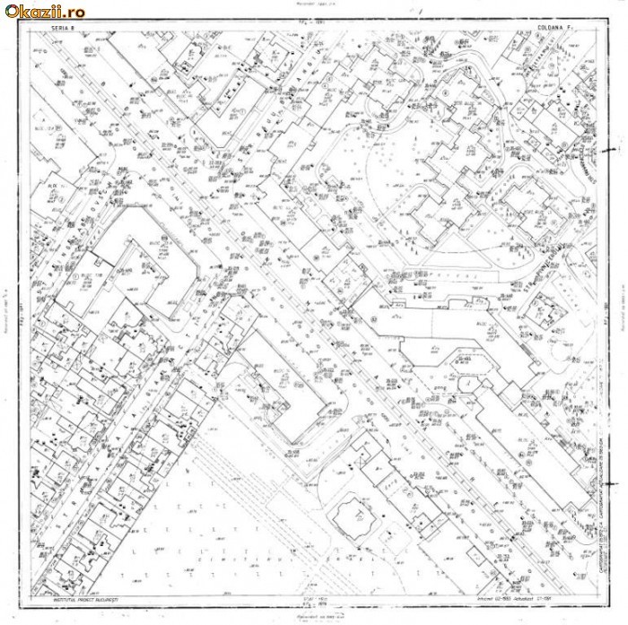 Planuri cadastrale Bucuresti | arhiva Okazii.ro