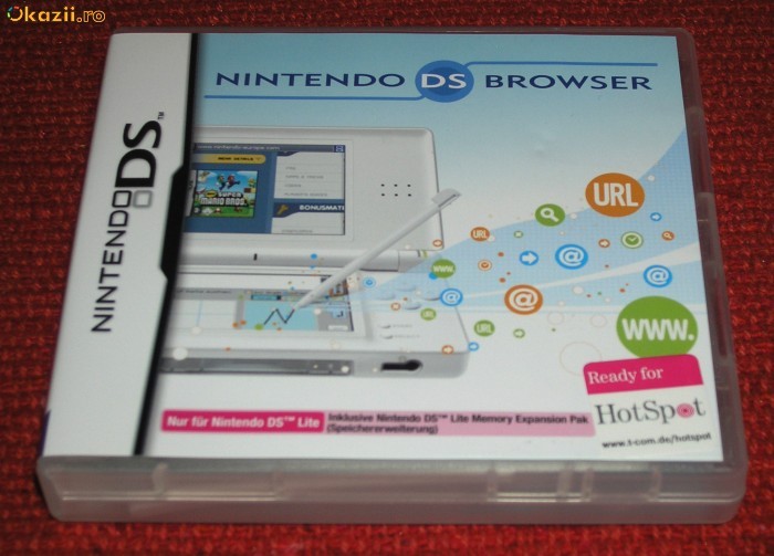 Opera Internet Browser pt. Nintendo DS Lite | arhiva Okazii.ro