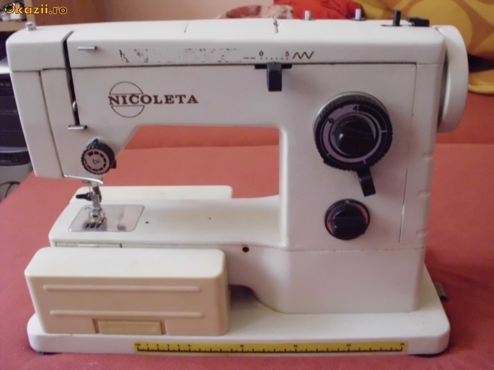 MASINA DE CUSUT SI BRODAT NICOLETA | arhiva Okazii.ro