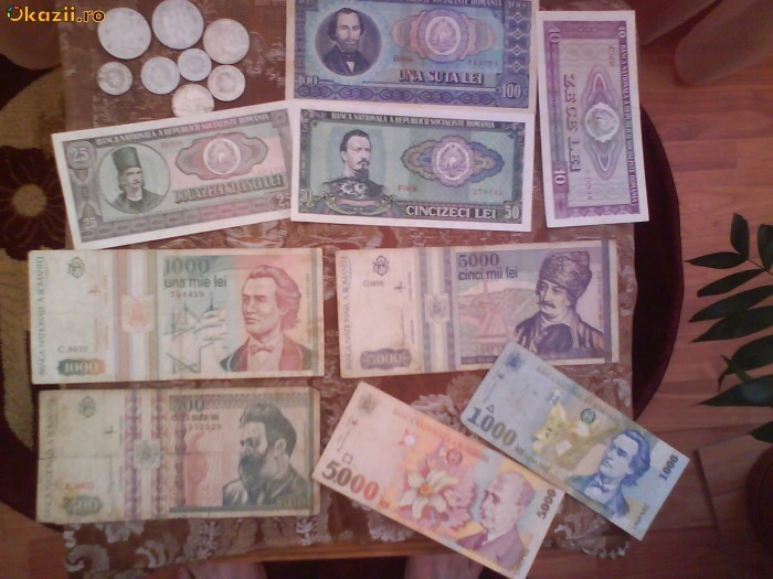 bani vechi romanesti si rusesti in stare foarte buna | arhiva Okazii.ro