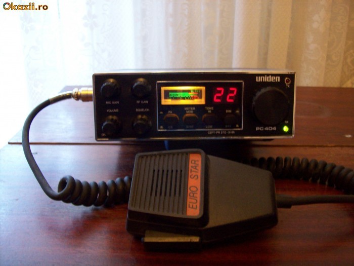 Statie radio CB UNIDEN PRESIDENT PC404 | arhiva Okazii.ro