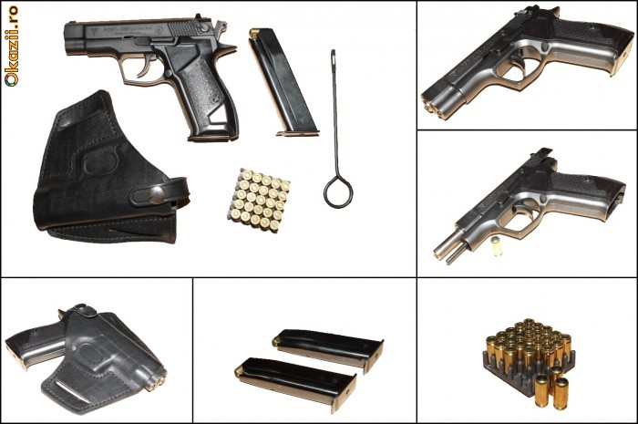 Pistol bila cauciuc FORT 12R - cal. 9mm - autoaparare | arhiva Okazii.ro