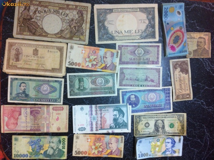 Bancnote si monede vechi romanesti | arhiva Okazii.ro