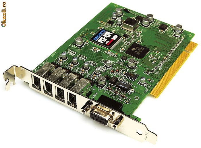 MOTU PCI-424 INTERFATA AUDIO PROFESIONALA NOUA | arhiva Okazii.ro