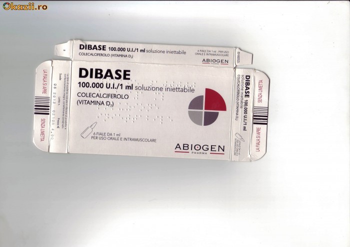 Vand vitamina D3 Injectabila-DIBASE-Italia | arhiva Okazii.ro