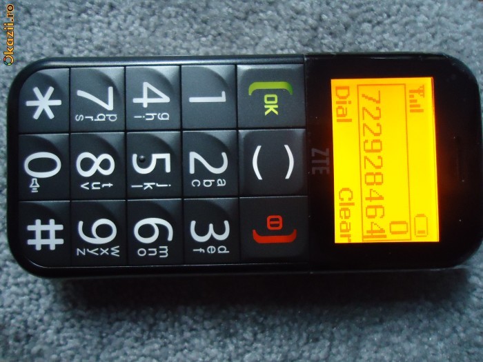 telefon pt batrani sau nevazatori ZTE G S202 | arhiva Okazii.ro
