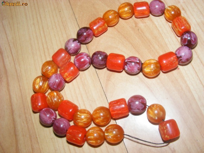 Matanii chihlimbar si faturan,foarte vechi de colectie,Matanii arabesti ...