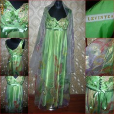 ROCHIE DE SEARA DOINA LEVINTZA SUPER CALITATE!ORGANZA!FITA!MODEL UNICAT ...