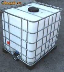 BAZIN DIN PLASTIC DE 1000 L | arhiva Okazii.ro