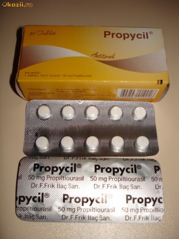 Propycil - 50 mg Propylthiouracil - 7 cutii a cate 50 tablete | arhiva ...